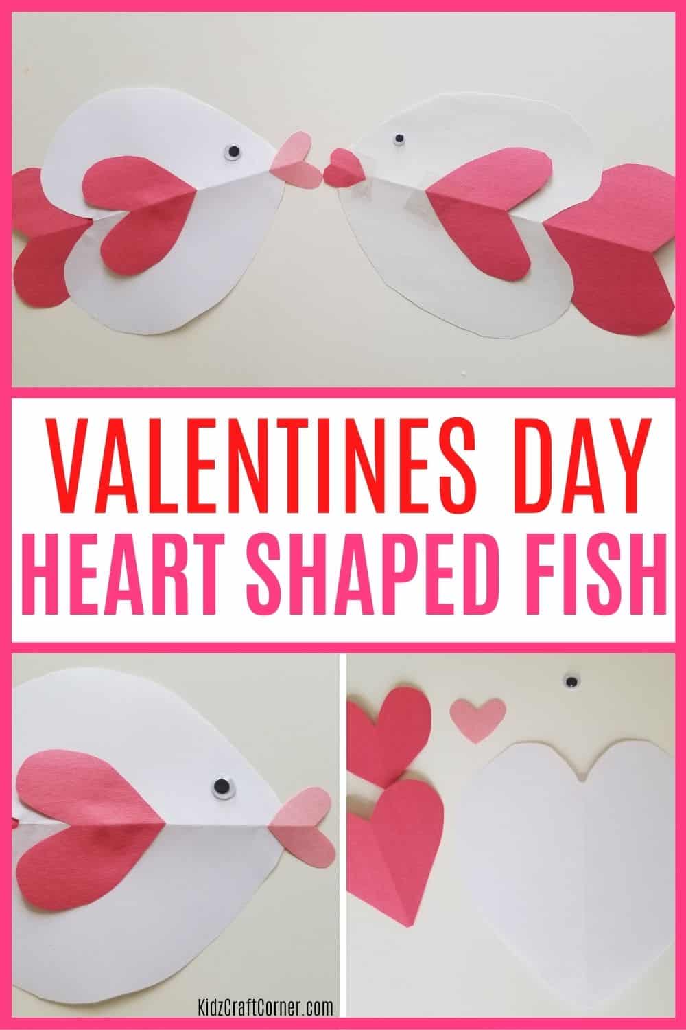 Heart Fish Craft - Perfect Valentine's Day Craft