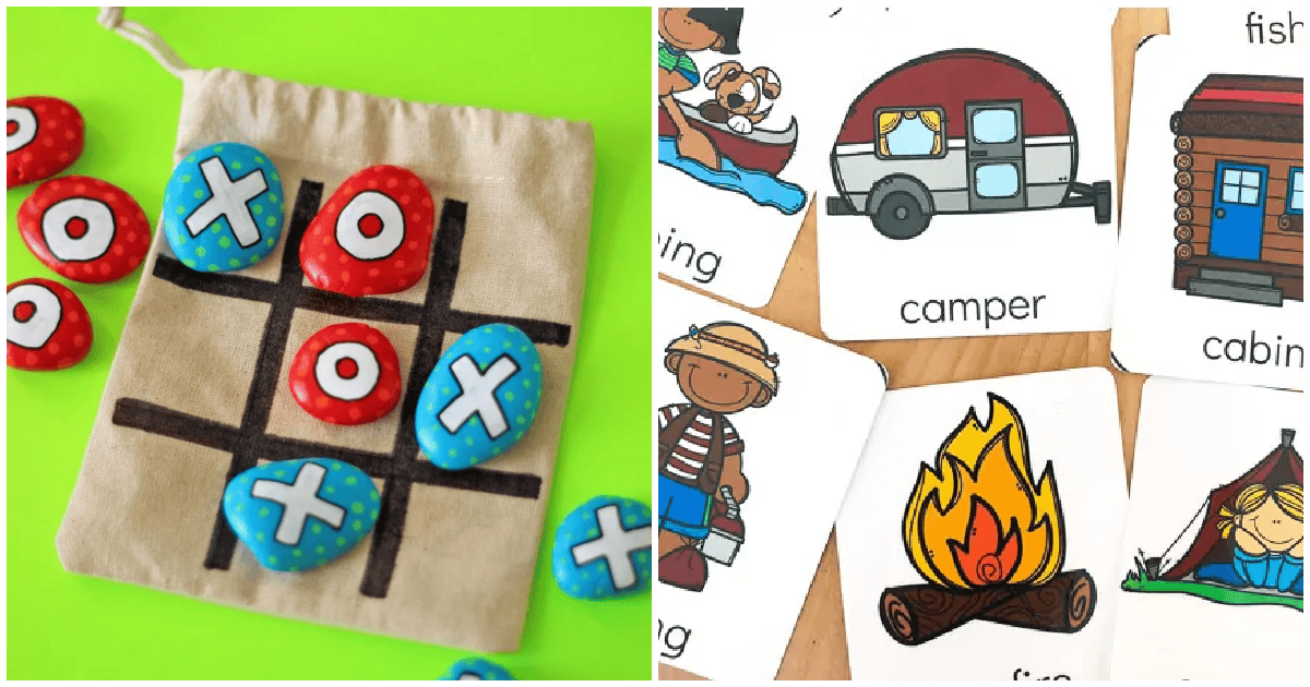 15 Fun Camping Activities for Kids - Kidz Craft Corner