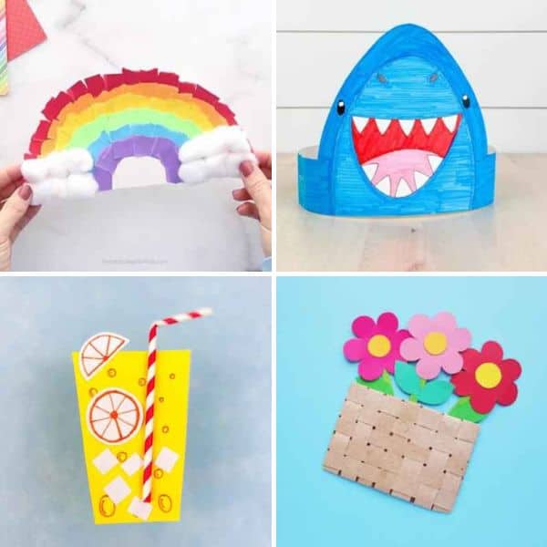 25+ Easy Paper Crafts for Kids to Make at Home - Kidz Craft Corner