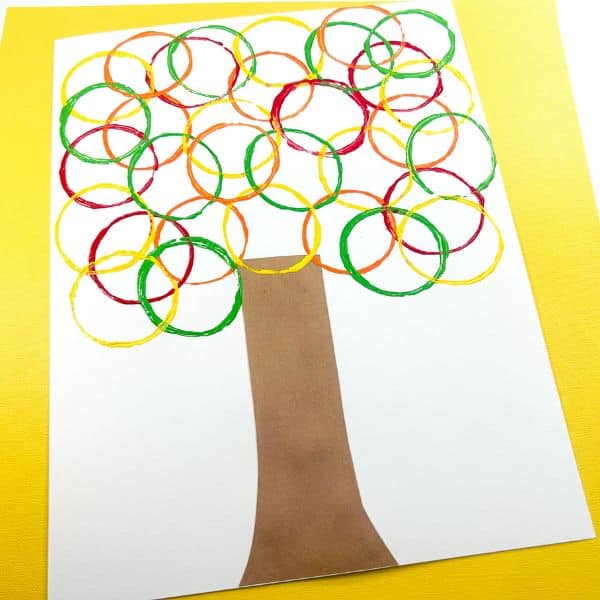 Paper Roll Fall Tree: An Easy DIY Craft for Kids