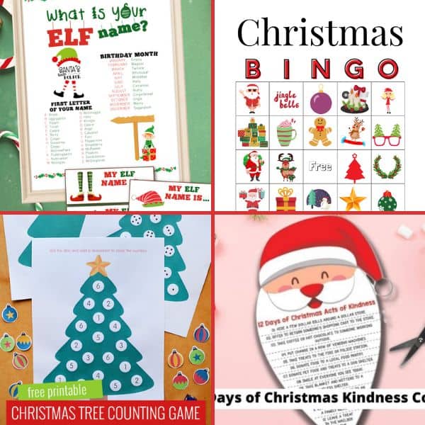 17 Free Christmas Printables for Kids to Enjoy - Kidz Craft Corner