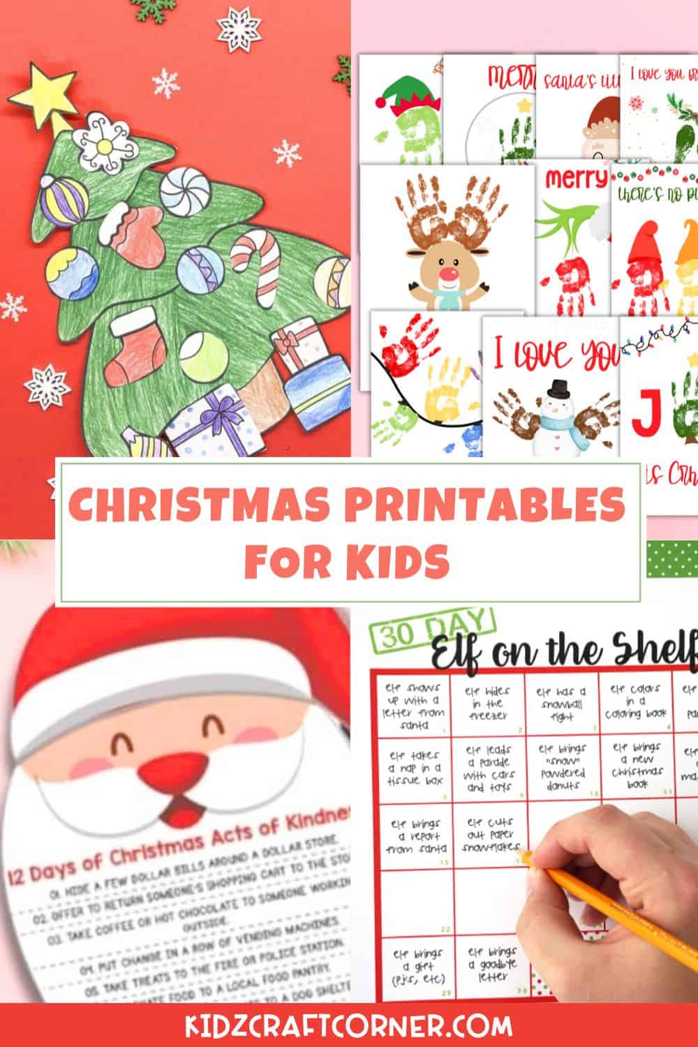 17 Free Christmas Printables for Kids to Enjoy - Kidz Craft Corner