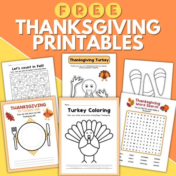 Thanksgiving Print Outs Free Thanksgiving Printable Activity Sheets!