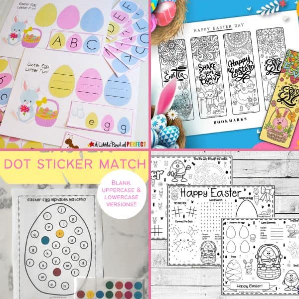 15 Printable Easter Activities for Kids to Make