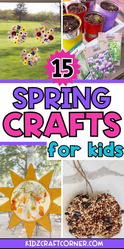 15 Best Spring Nature Crafts for Kids to Celebrate the Season - Kidz ...