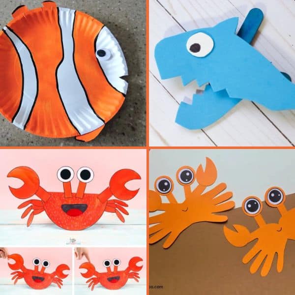 20 Ocean Crafts for Kids That Are So Much Fun